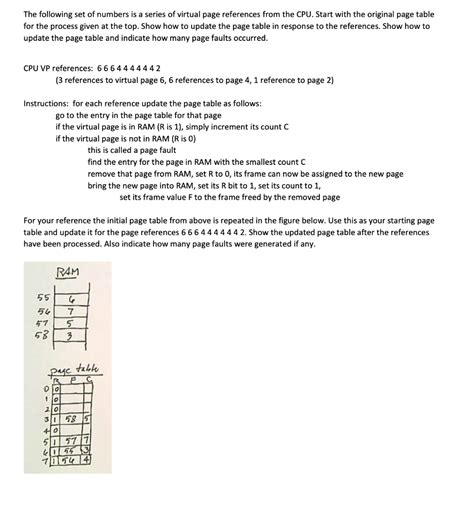 Solved Problem 4 Virtual Memory Suppose We Have A Process Chegg Com