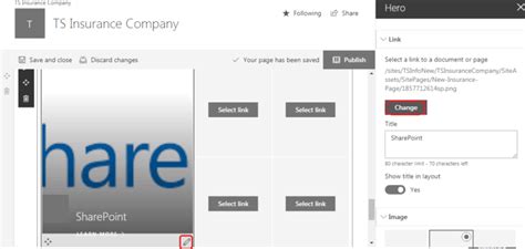 Hero Web Part In SharePoint Online Modern Site SPGuides