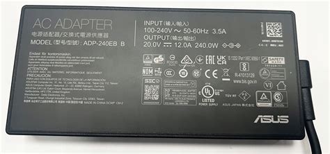 Zasilacz Asus Adp Eb B V A W X Mm Oryginalny W Wroc Aw Sklep Opinie Cena W