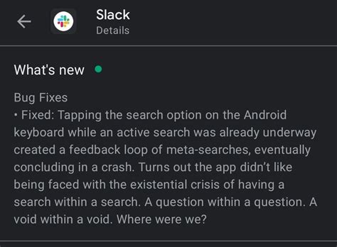Slack Update Scrolller