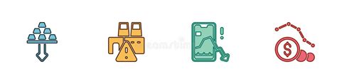 Factory Mobile Logo Icon Design Stock Vector Illustration Of
