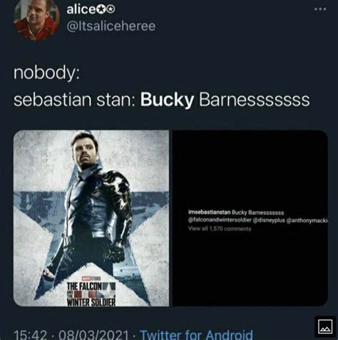 Bucky Barnes Sebastian Stan Thread Bucky Barnes Marvel Barnes Marvel Marvel Funny