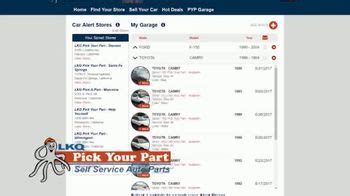 Lkq Pick Your Part Mobile App Tv Spot Actual Photos Ispottv