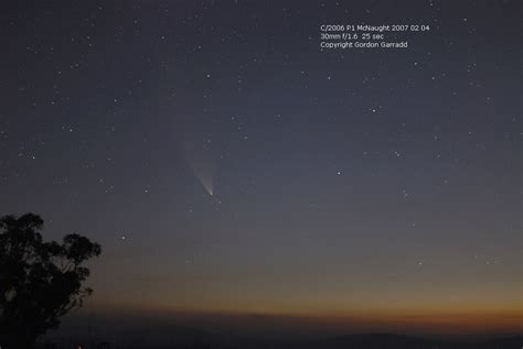 Comet C 2006 P1 Mcnaught