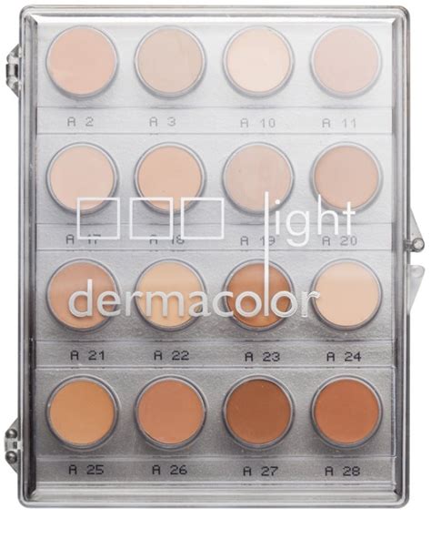 Kryolan Dermacolor Light Concealer Palette With 16 Shades Uk