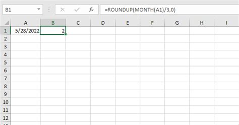 Quarter Formula In Excel Step By Step Tutorial