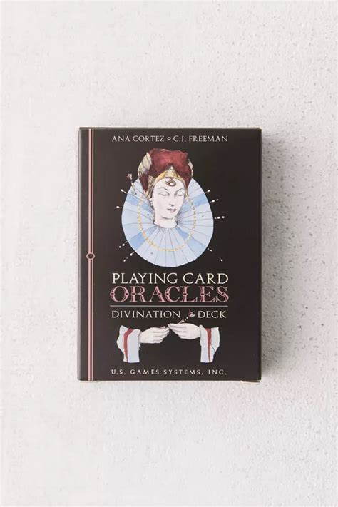Playing Card Oracles Divination Deck Urban Outfitters
