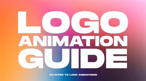 Quick Guide An Intro To Logo Animations Faq 2d Animated Logo Common Questions 2d Animated
