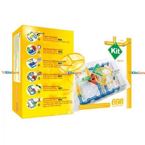 698 Experiments Snap Circuits Stem Electronics Kit Kitsguru At ₹ 3099