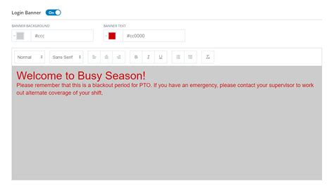 Manage Account Settings