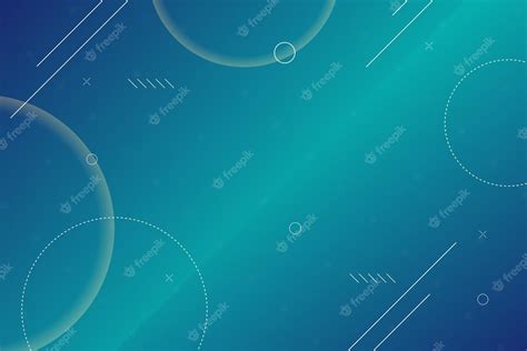 Premium Vector Gradient Blue Abstract Geometric Background