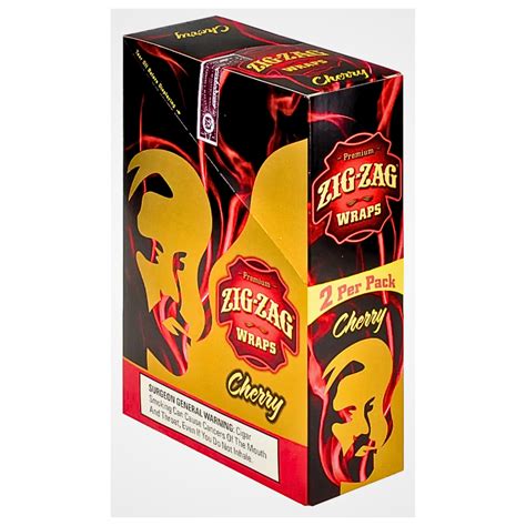 Zig Zag Premium Wraps Cherry 2047 Green Panther