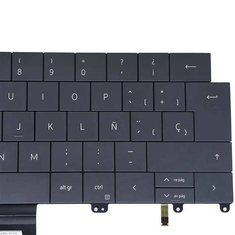 Sp Spanish Layout With Backlight Laptop Keyboard For Dell Xps 13 Plus 9320