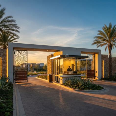 Gated Community Entrances