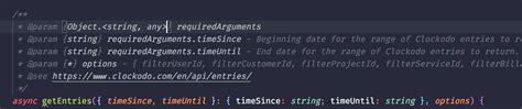 Jsdoc Comment For Destructuring Param Description Text Not Displayed