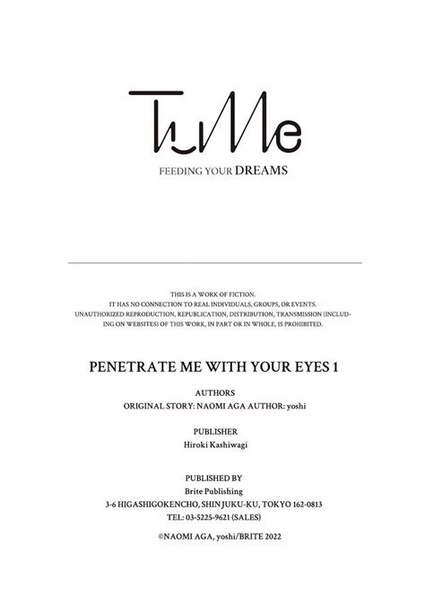 Read Penetrate Me With Your Eyes Onimanga