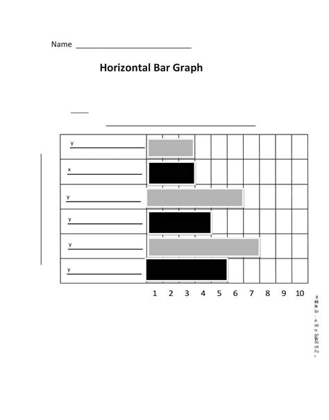 48 Free Printable Bar Graph Templates Excel Pdf