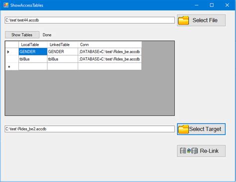 Update Tables Linked In Access Using Vbnet Microsoft Qanda