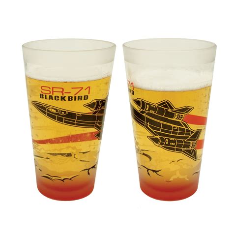 Sr71 Frosted Pint Glass Born Products Born Products