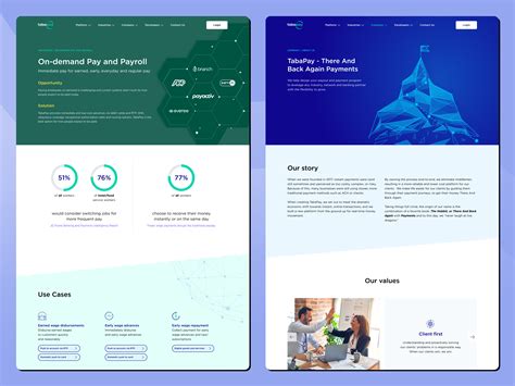 Fintech Web Design Behance