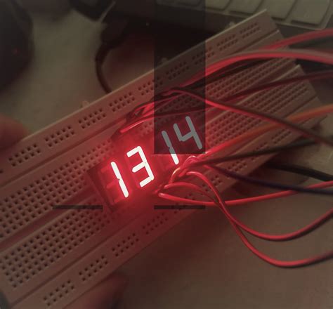 简易四位一体数码管显示数字（部分代码查询获得）四位数码管代码 Csdn博客