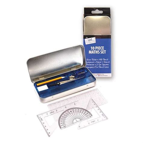 10 Piece Geometry Math Set Northwest Greetings Balloon World