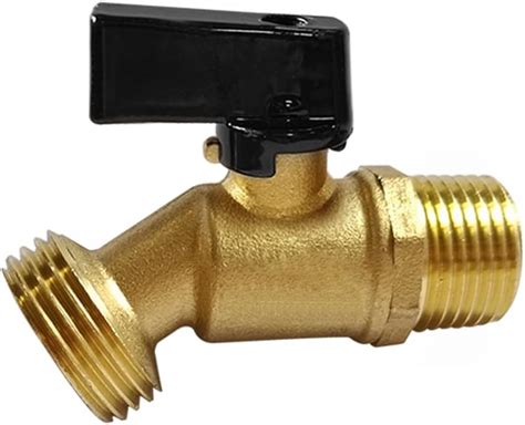 Uenede Brass Garden Hose Bibb Valve 12 Npt Mip Male