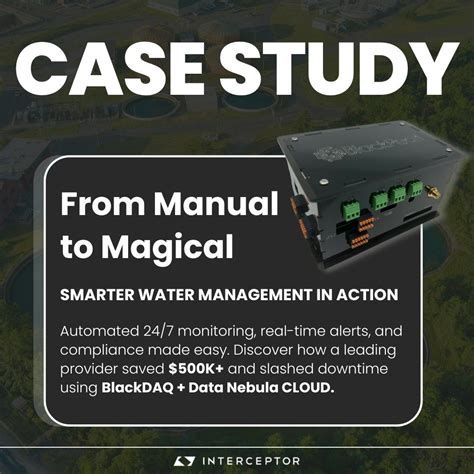 How Interceptor Solved Water Providers Alert And Log Issues With Tech Interceptor By