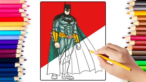 آموزش نقاشی و رنگ آمیزی بتمن ، آموزش نقاشی کودکان