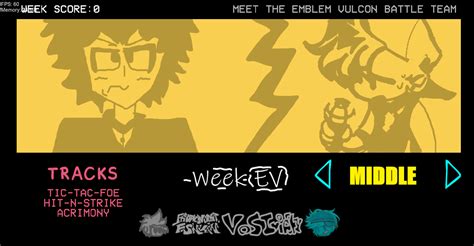 NEW UPDATE V MT Emblem Vulcon In Gacha X FNF Ultimate Mod Pack By Lockeweisz