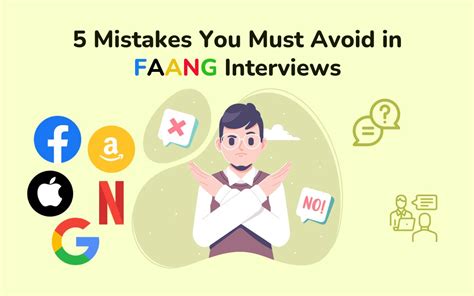 5 Mistakes You Must Avoid In Faang Interviews By Arslan Ahmad Level