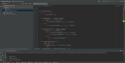 Zaky Ahamed On Linkedin Python Programming Stockportfolio Codealpha Internship Github