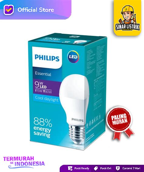 Lampu Led Philips Essential Watt