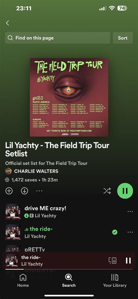 Set list : r/LilYachty