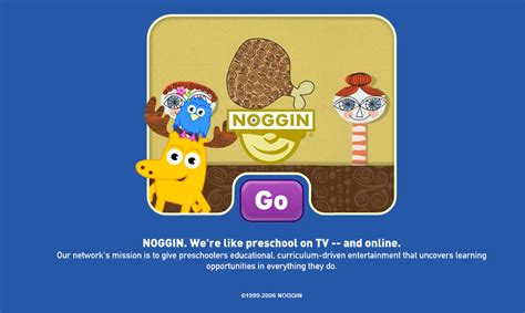 Noggin Website November 2006 By Dingding0 On Deviantart