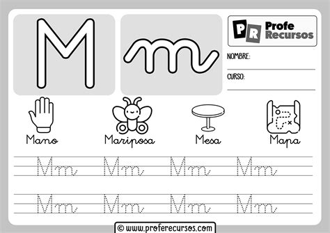 Fichas Letra M Pdf Aprender La Letra M Fycb
