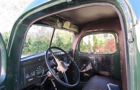 1949 Dodge Truck Interior