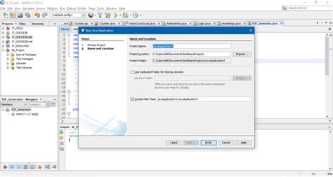 creating a pdf using java in netbeans basic hello world tutorial