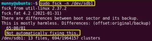 The Fsck Command In Linux Practical Examples