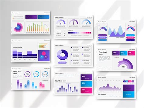 Dashboard Powerpoint Template Data Analytics Presentation Ppt Digital Ppt Mockup With Shapes