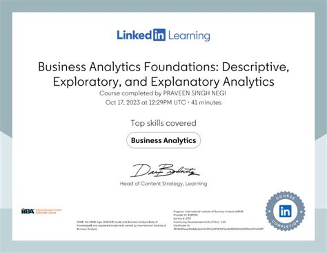 Erpraveen Singh Negi On Linkedin Certificate Of Completion