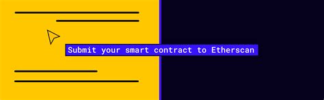 Submit Your Smart Contract To Etherscan
