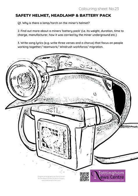 Windrush Miners Colouring Book By Norma Gregory Nottingham News Centre
