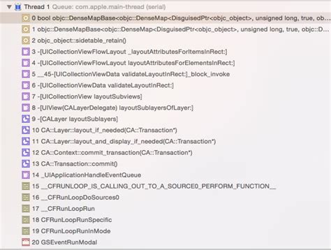 Strange Uicollectionview Error With High Cpu Usage In Ios 9 Stack