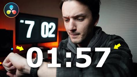 Add A Countdown Timer Directly In Davinci Resolve NO External Media Or