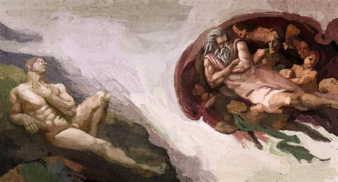 The Creation Of Adam 4 By Mugodzilla On Deviantart
