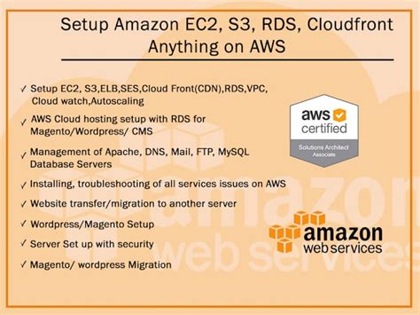setup amazon ec2 s3 rds cloudfront anything on aws by becky1992j1