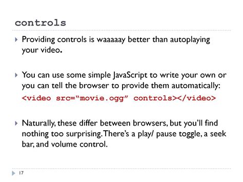 Cs7026 Html5 Video Ppt Download