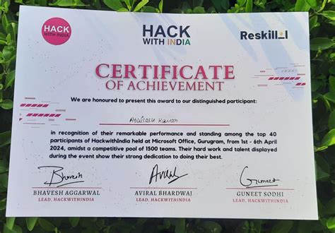 Abhilash Kumar On Linkedin Hackwithindia