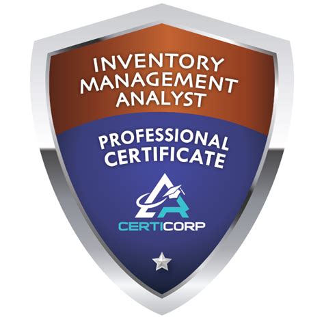 Inventory Management Analyst Professional Certificate Eng Certicorp